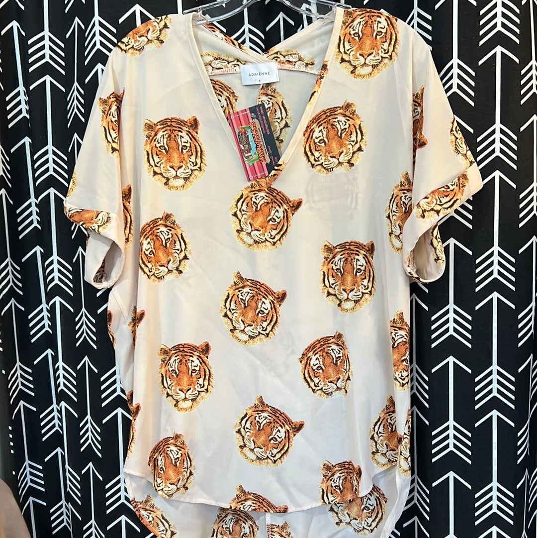 The Tiger Cuff Top – Harwell Designs