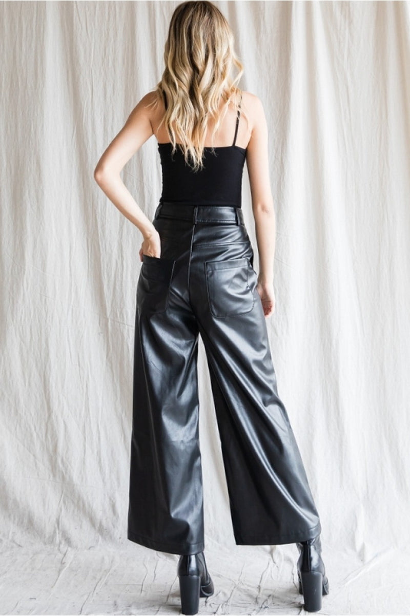 The Pleather Pant – Harwell Designs