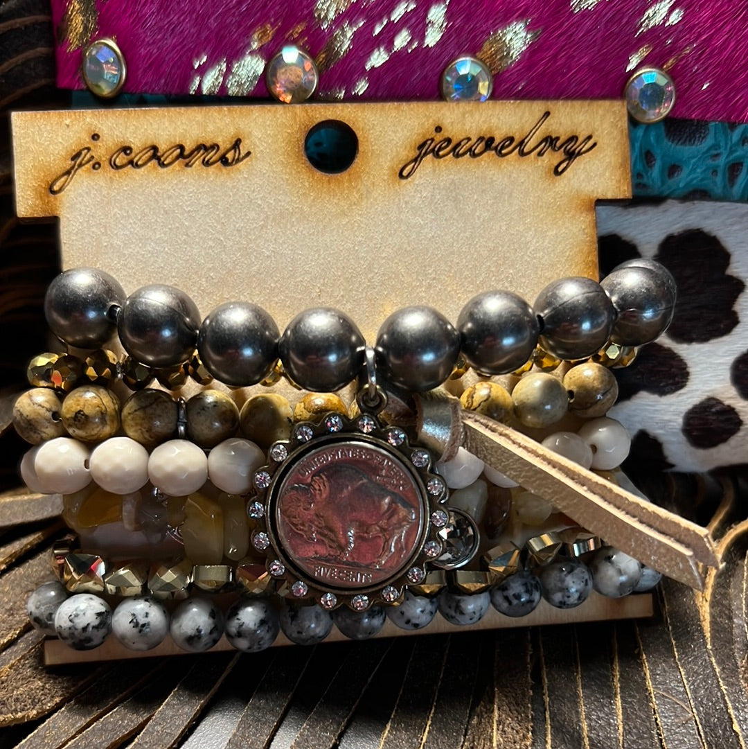 J Coon Stack Bracelets – Harwell Designs